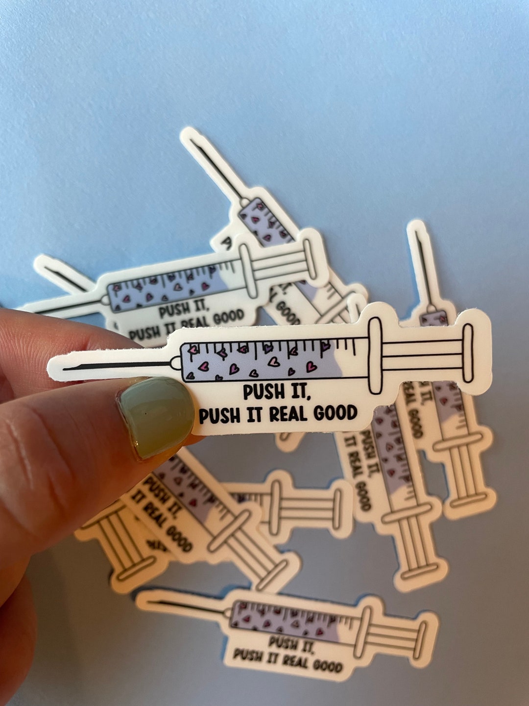 Push It, Push It Reel Good Sticker - Etsy