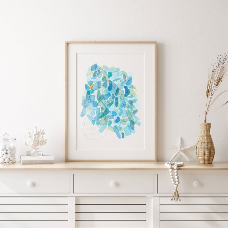Sea Glass Wall Art - Etsy