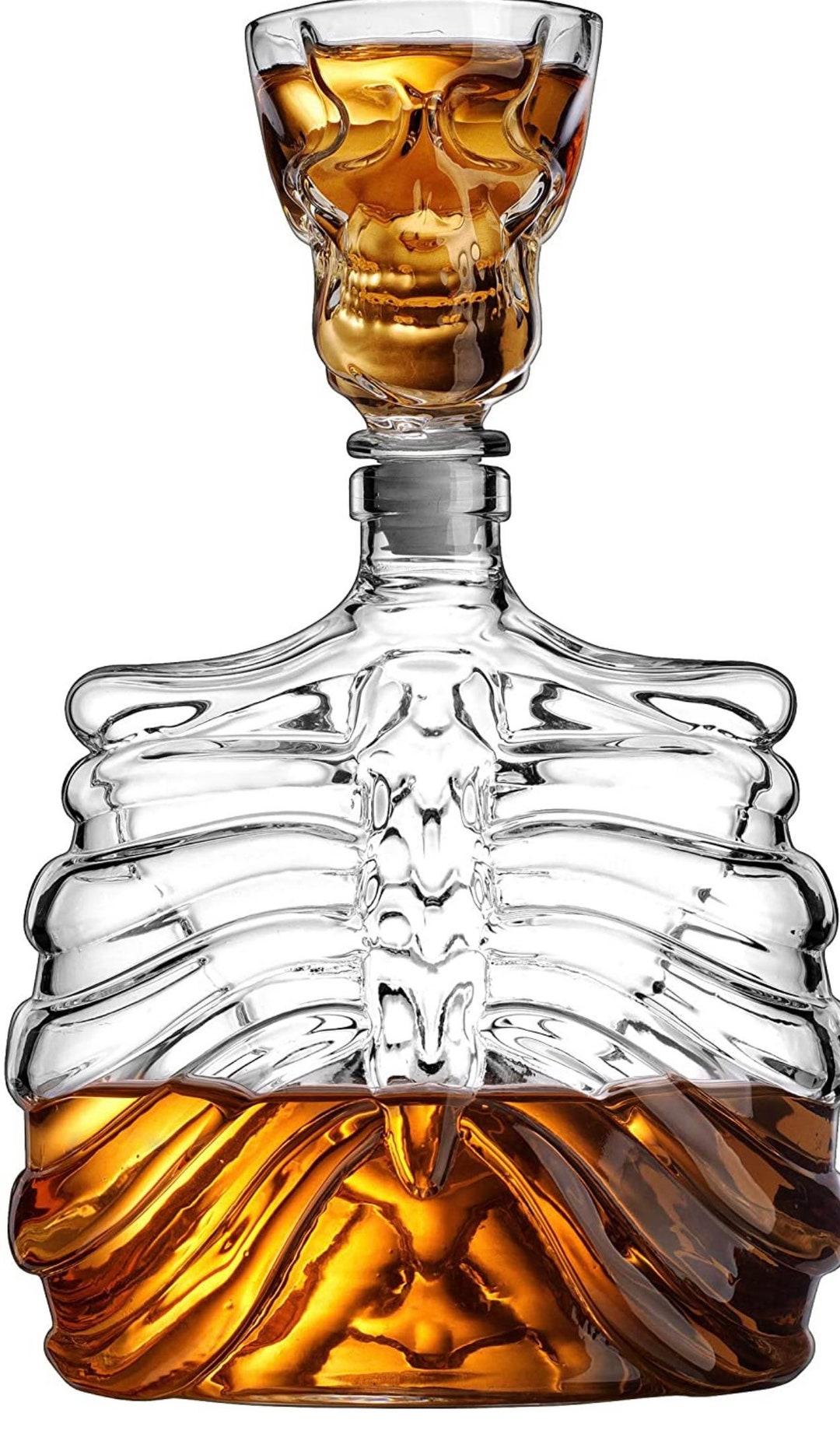 Skull Whiskey Decanter And Shot Glass Skull Decanter Skeleton Decanter Liquor Decanter Bottle