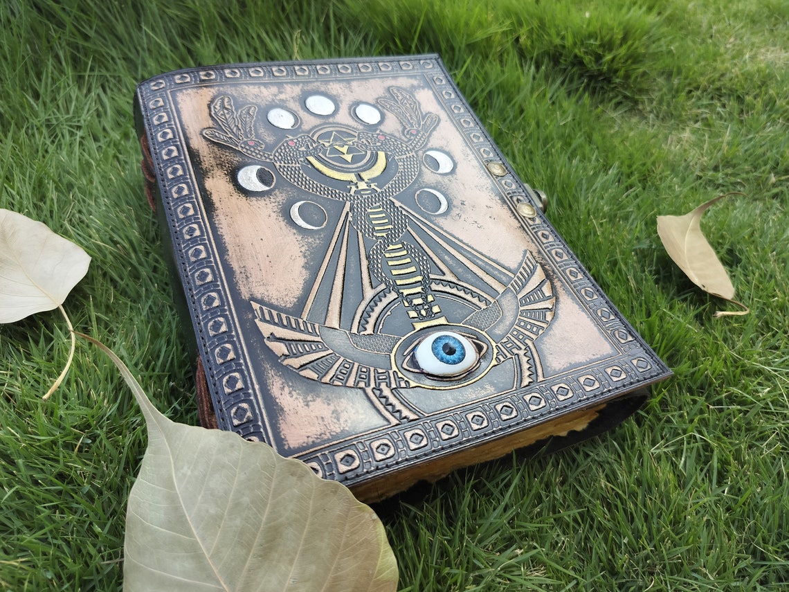 Zelda Evil Eye Journal With Moon Phases & Snakes Power Goddess Grimoire ...