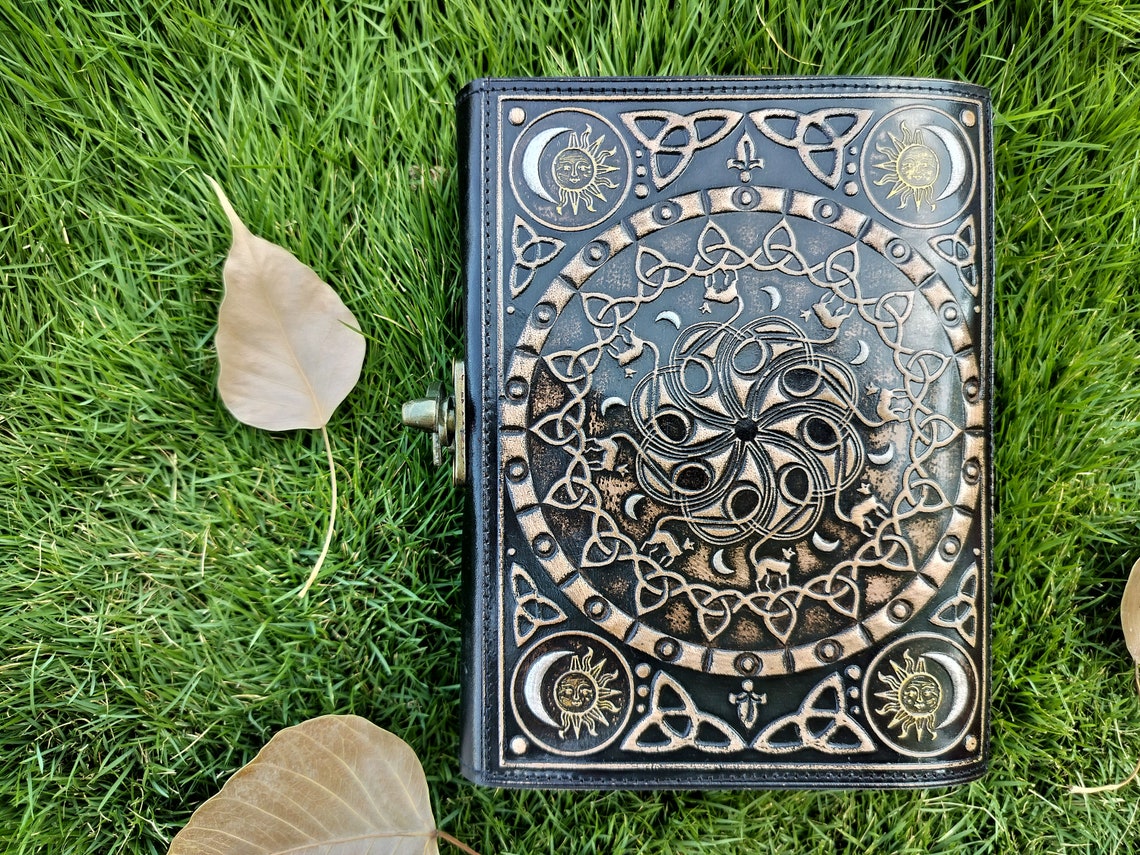 Zelda Evil Eye Journal With Moon Phases & Snakes Power Goddess Grimoire ...