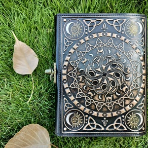 Zelda Evil Eye Journal With Moon Phases & Snakes Power Goddess Grimoire ...