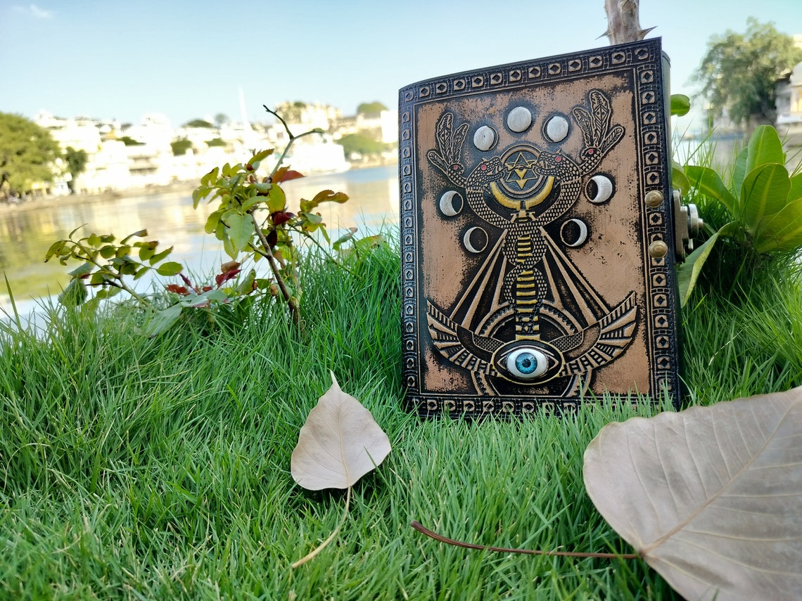 Zelda Evil Eye Journal With Moon Phases & Snakes Power Goddess Grimoire ...
