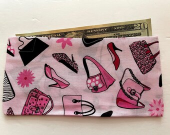 Key Print Fabric Cash Envelope | Etsy