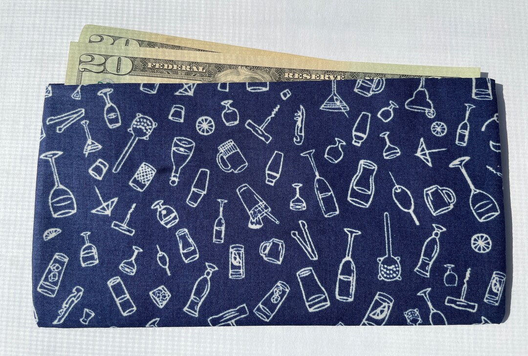 Let’s Get a Drink Fabric Cash Envelope - Etsy