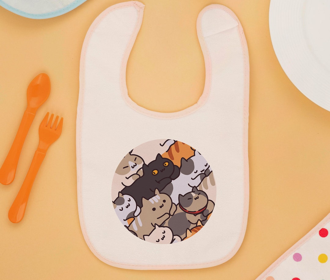 Cute Anime Cat Circle SVG Illustration Cat Cute Vector Art - Etsy