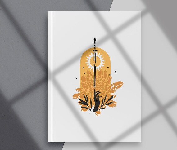 Taro Sword Card SVG Illustration Ace of Swords Vector Art EPS | Etsy