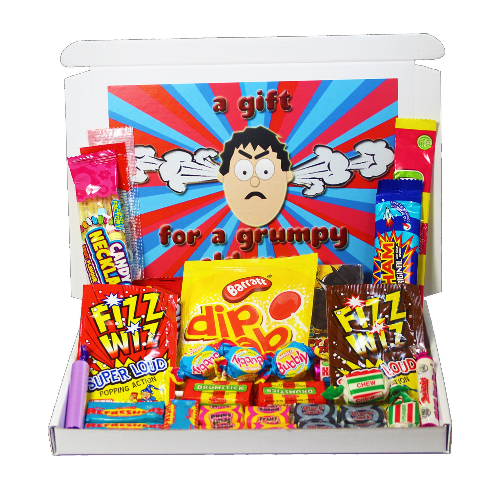 Grumpy Old Man Mini Sweets Gift Box - Etsy UK