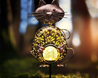 Solar Fence Lights | Etsy