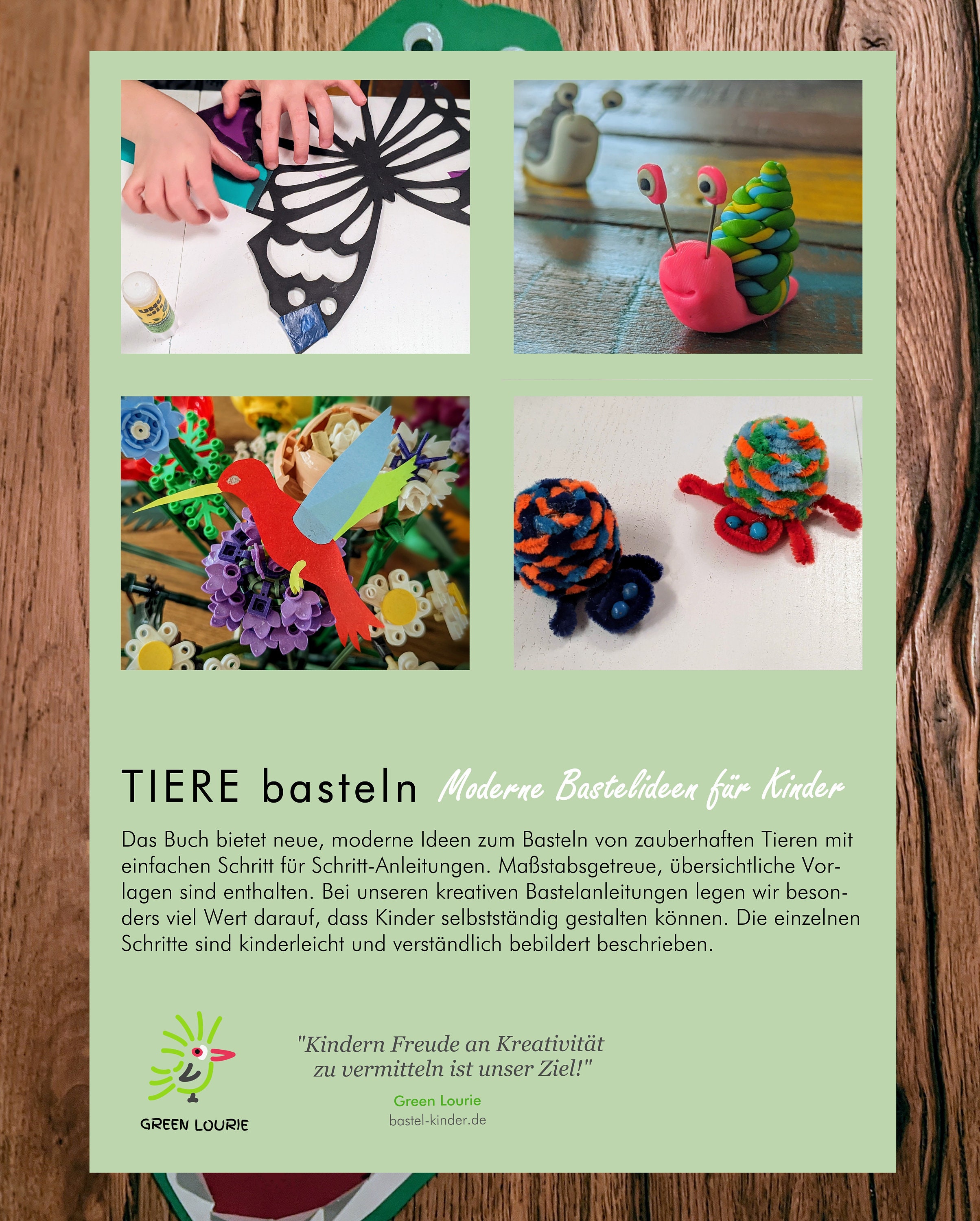 Animal Craft Book With Templates for Children: "making ANIMALS - Modern ...