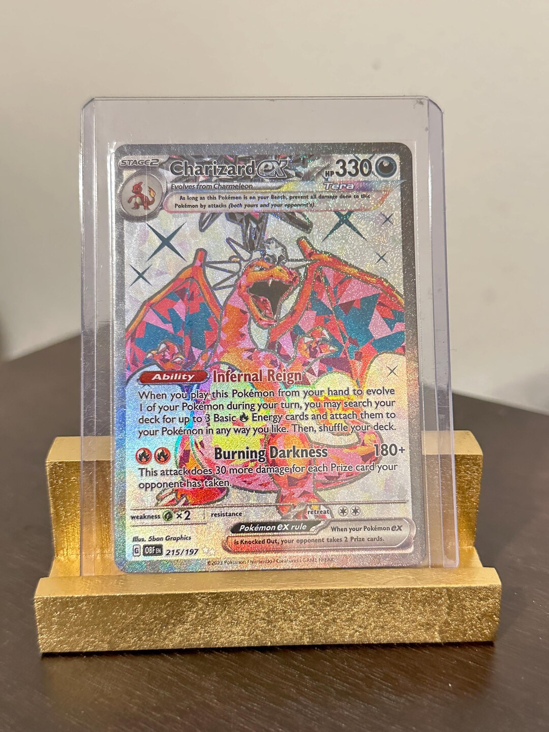 Handmade Sports Trading Card Display Stand for PSA Slabs Top Loaders ...