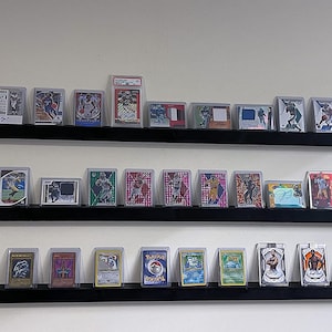 BEAUTIFUL Card Shelves Perfect Shelf for Any Kind of Collectible Card ...