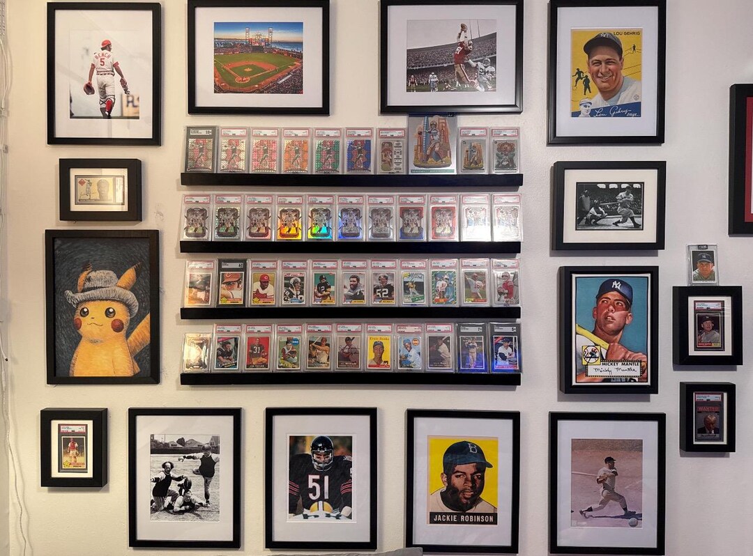 BEAUTIFUL Card Shelves Perfect Shelf for Any Kind of Collectible Card ...