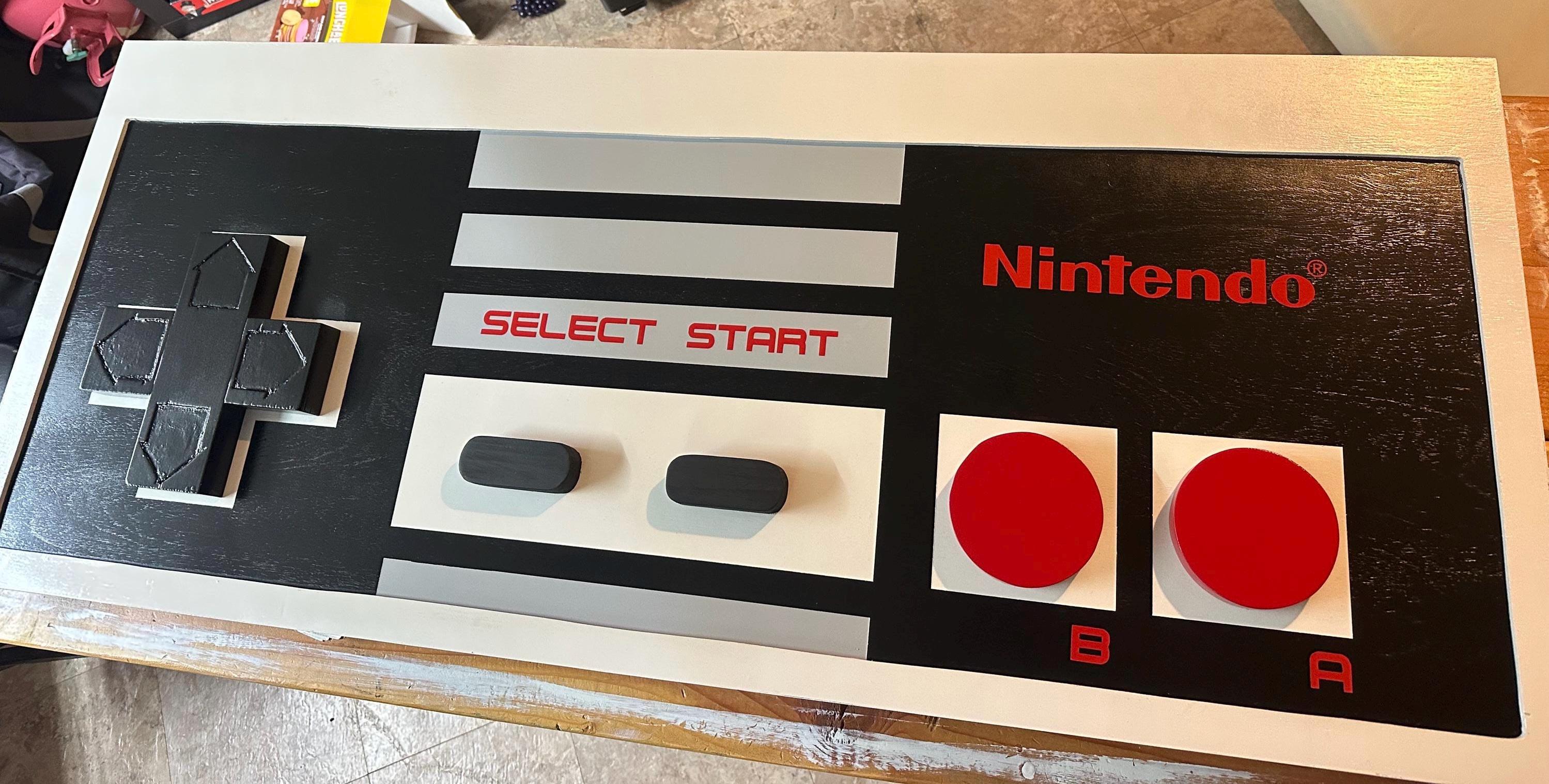 Nintendo NES Controller Coffee Table, Wooden Chest. - Etsy