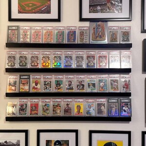 BEAUTIFUL Card Shelves Perfect Shelf for Any Kind of Collectible Card ...