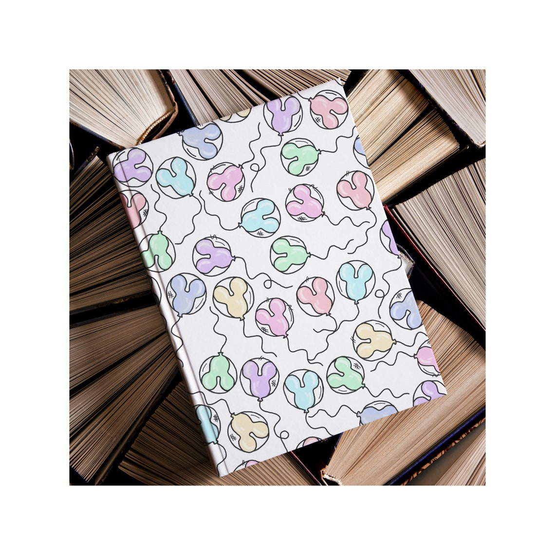 Disney Mickey Mouse Balloons Journal, Mood Journal, Mental Health ...