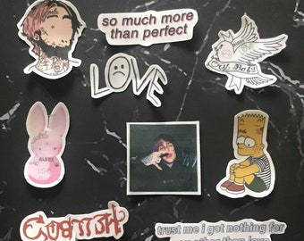 Lil Peep Sticker Pack - Etsy