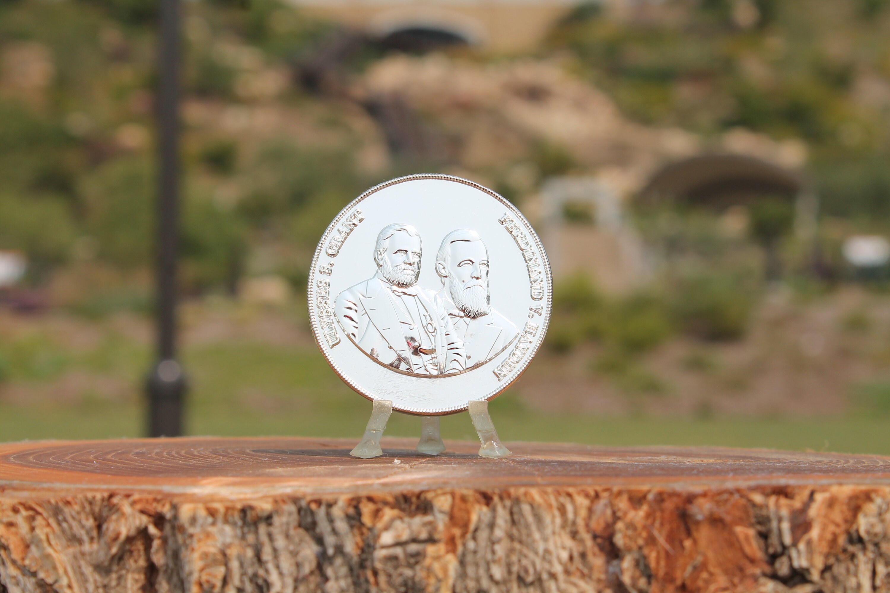 Yellowstone National Park Coin, Silver, Collector, Unique, Medallion - Etsy