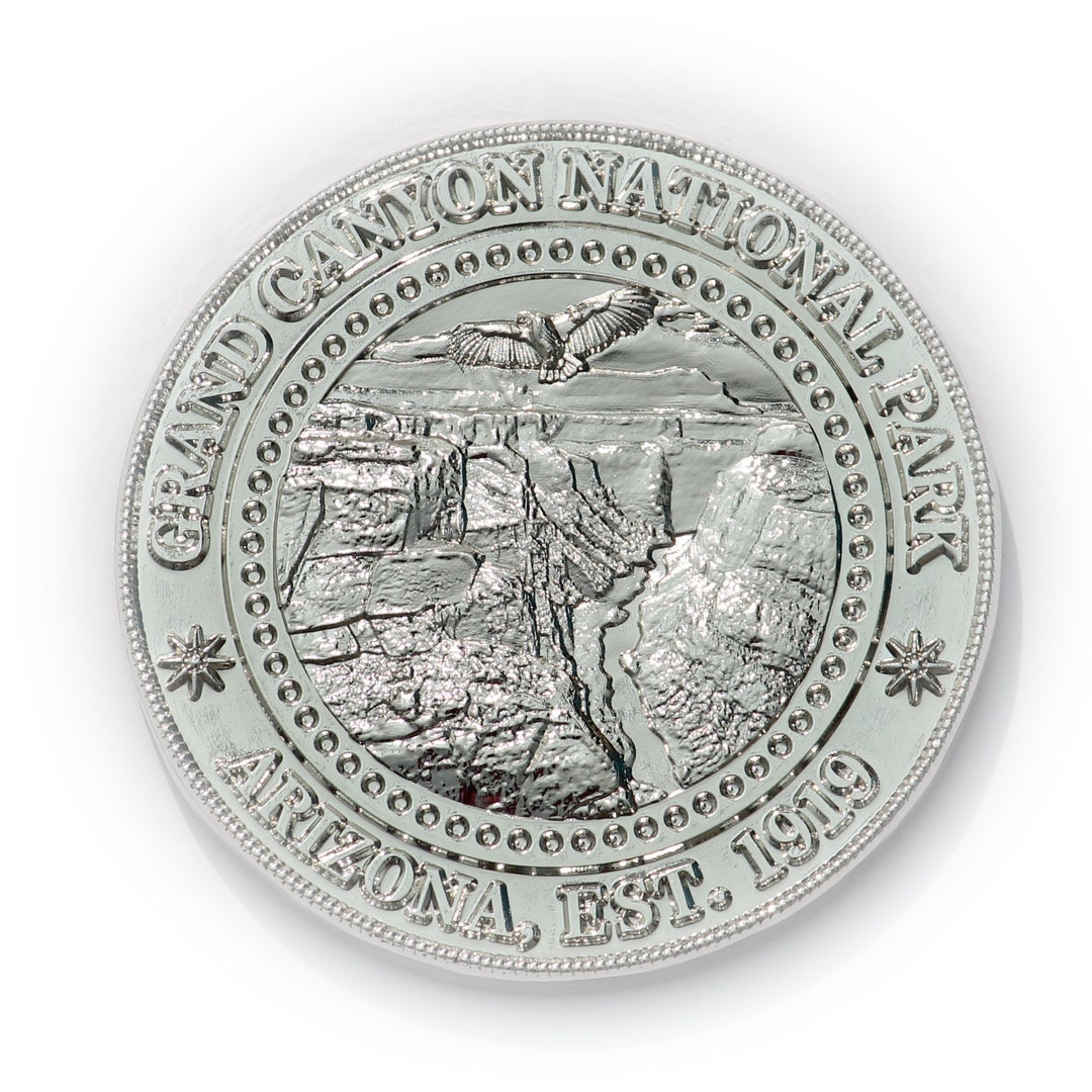 Grand Canyon National Park Coin, Silver, Collector, Unique, Medallion ...