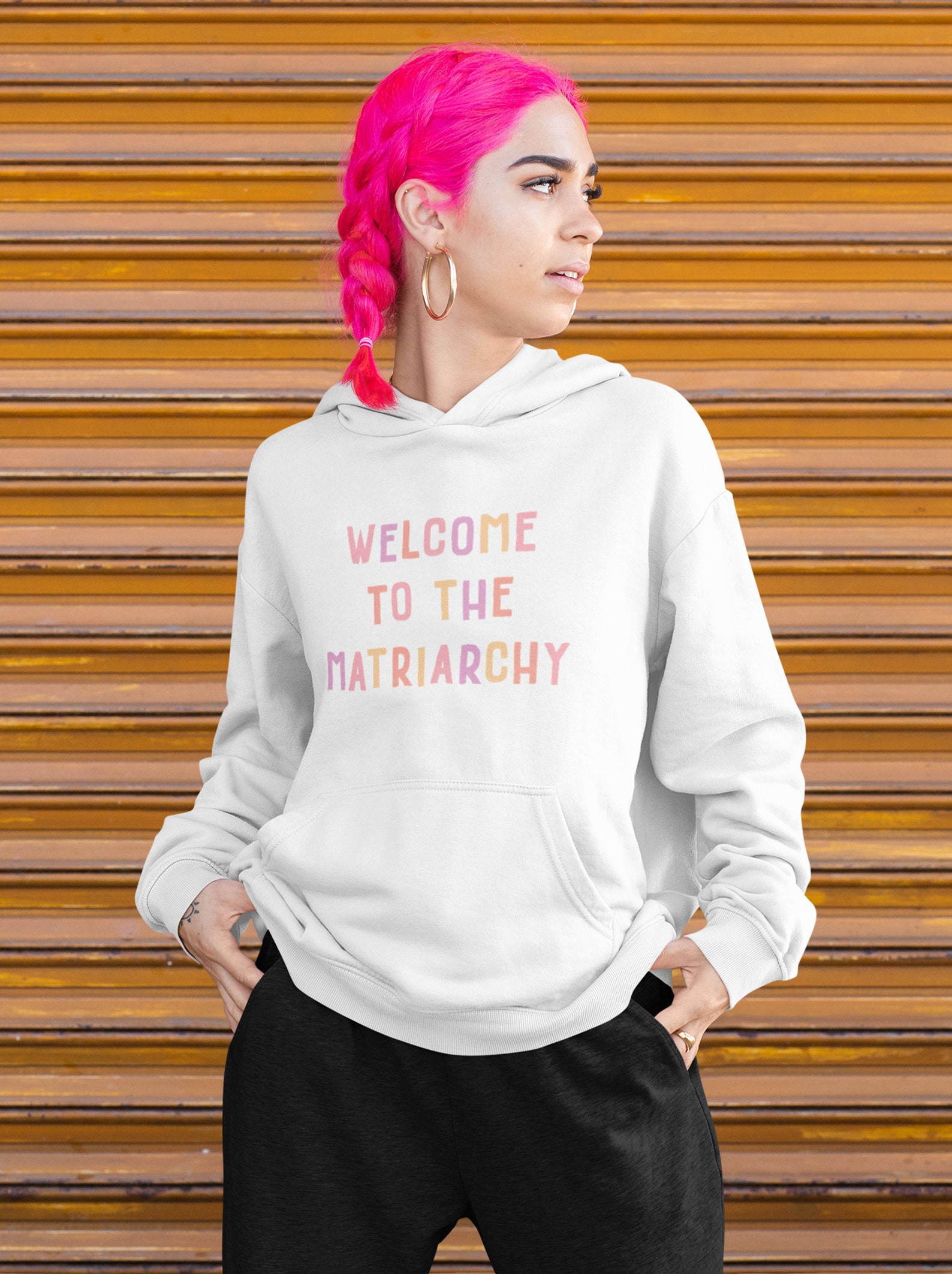 Welcome to the Matriarchy Unisex Fleece Hoodie - Etsy Canada