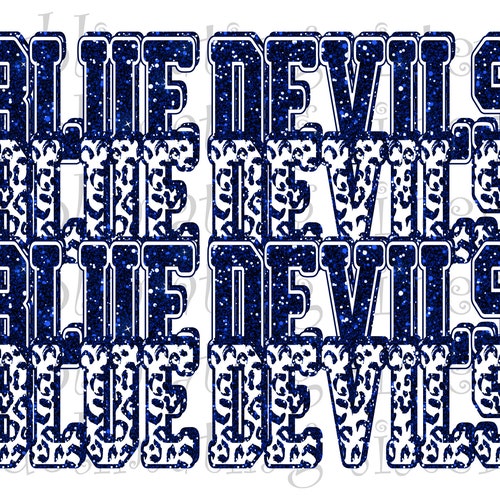 Blue Devils Heart SVG/PNG - Etsy