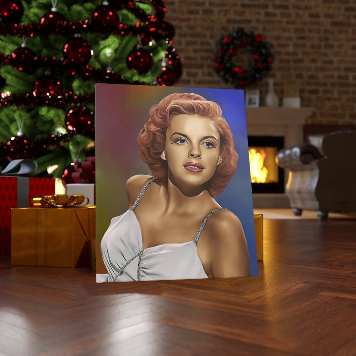 Judy Garland Art Judy Garland Poster Vintage Portrait | Etsy