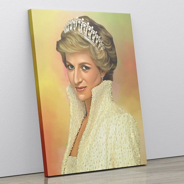 Princess Diana Framed Wall Art - Etsy