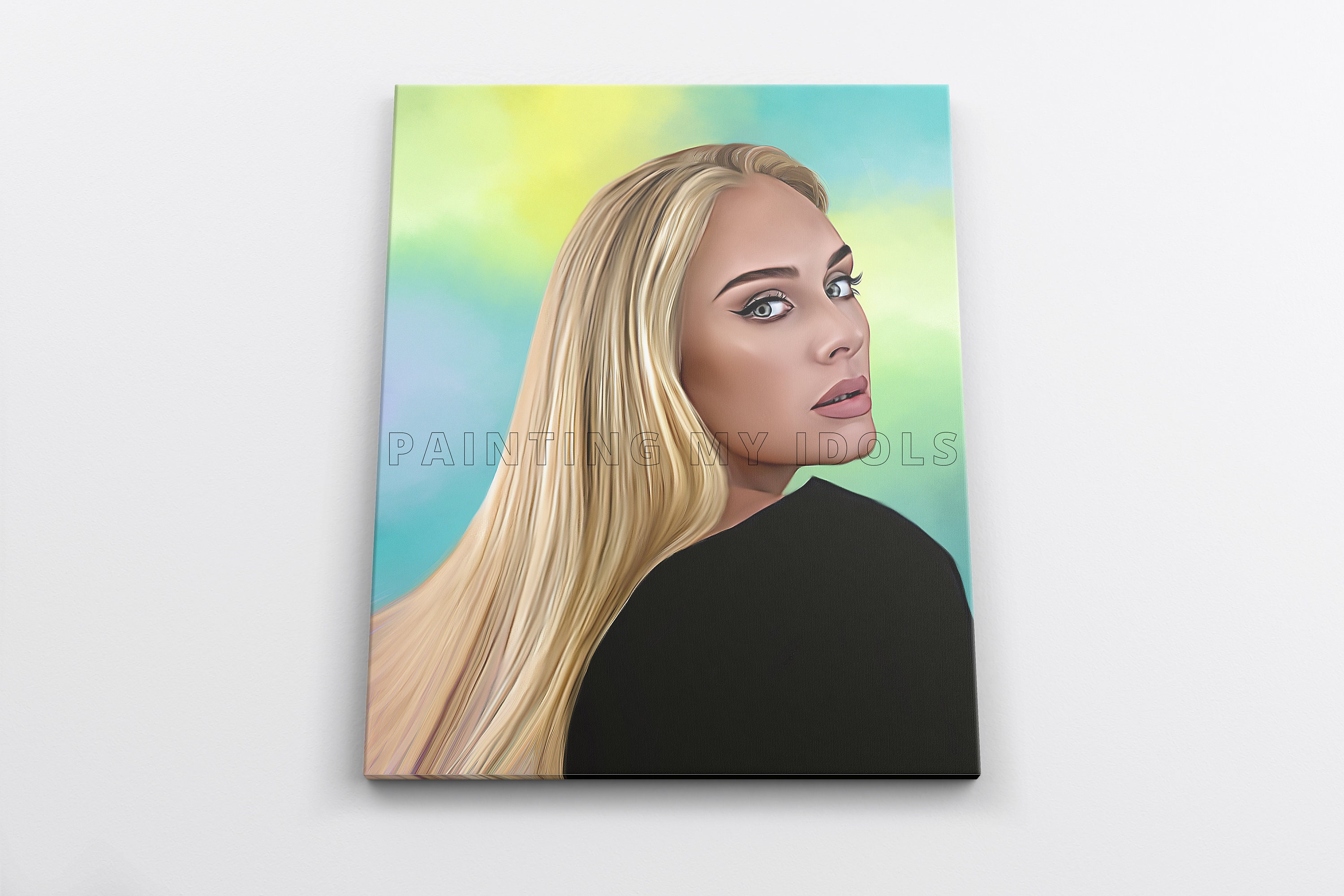 Adele Poster Adele Gifts Adele Art Adele Canvas Print Wall | Etsy