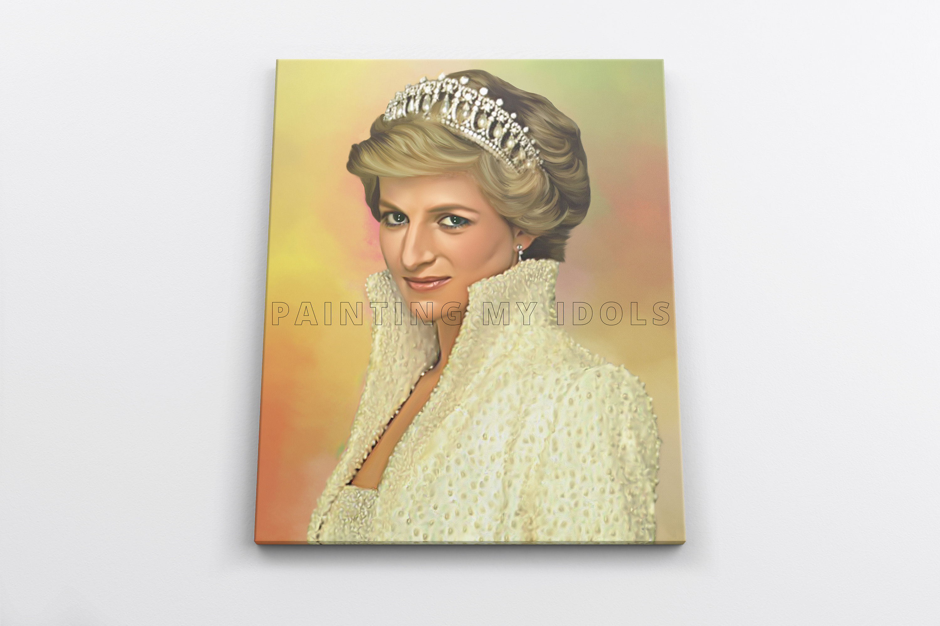 Princess Diana Wall Art, Princess Diana Canvas Print, Princess Diana ...