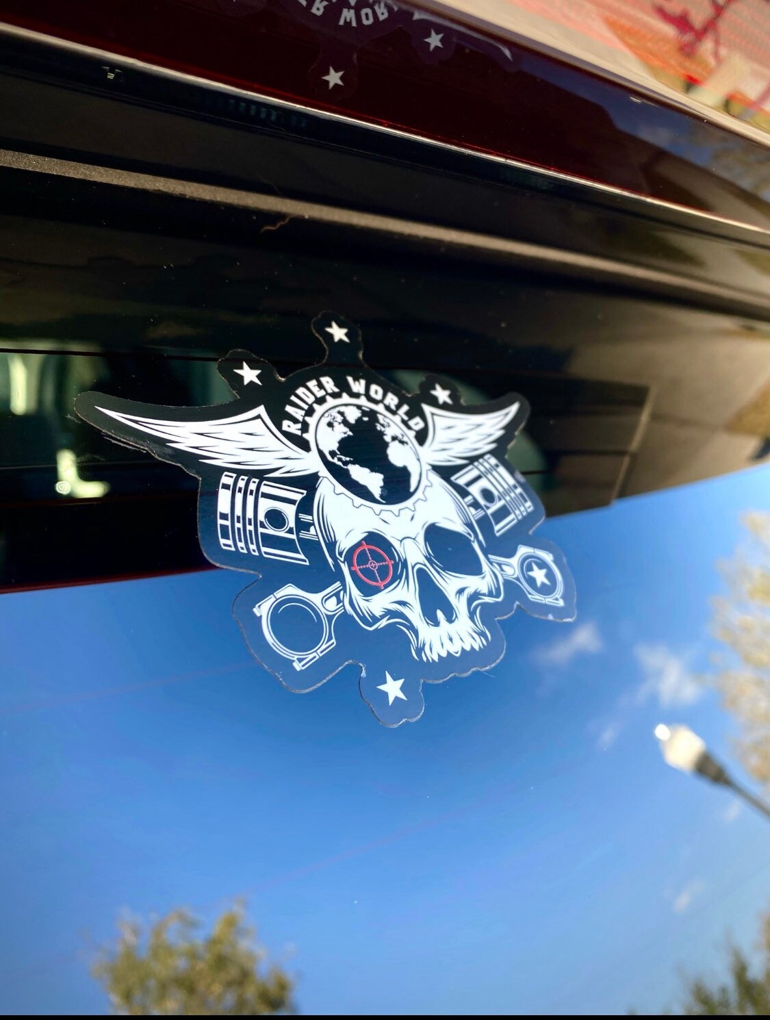 Raider World, Clear Stickers / Decal - Etsy