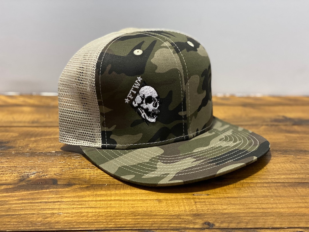 FTW Trucker Hat Camouflage Woodland - Etsy
