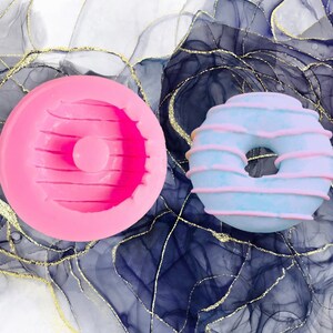 Donut Mold, Doughnut Silicone Casting Mould for Resin, Plaster ...
