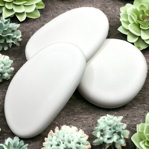 Set of 3 Stones Silicone Mold, Stone Mould for Casting With Concrete ...