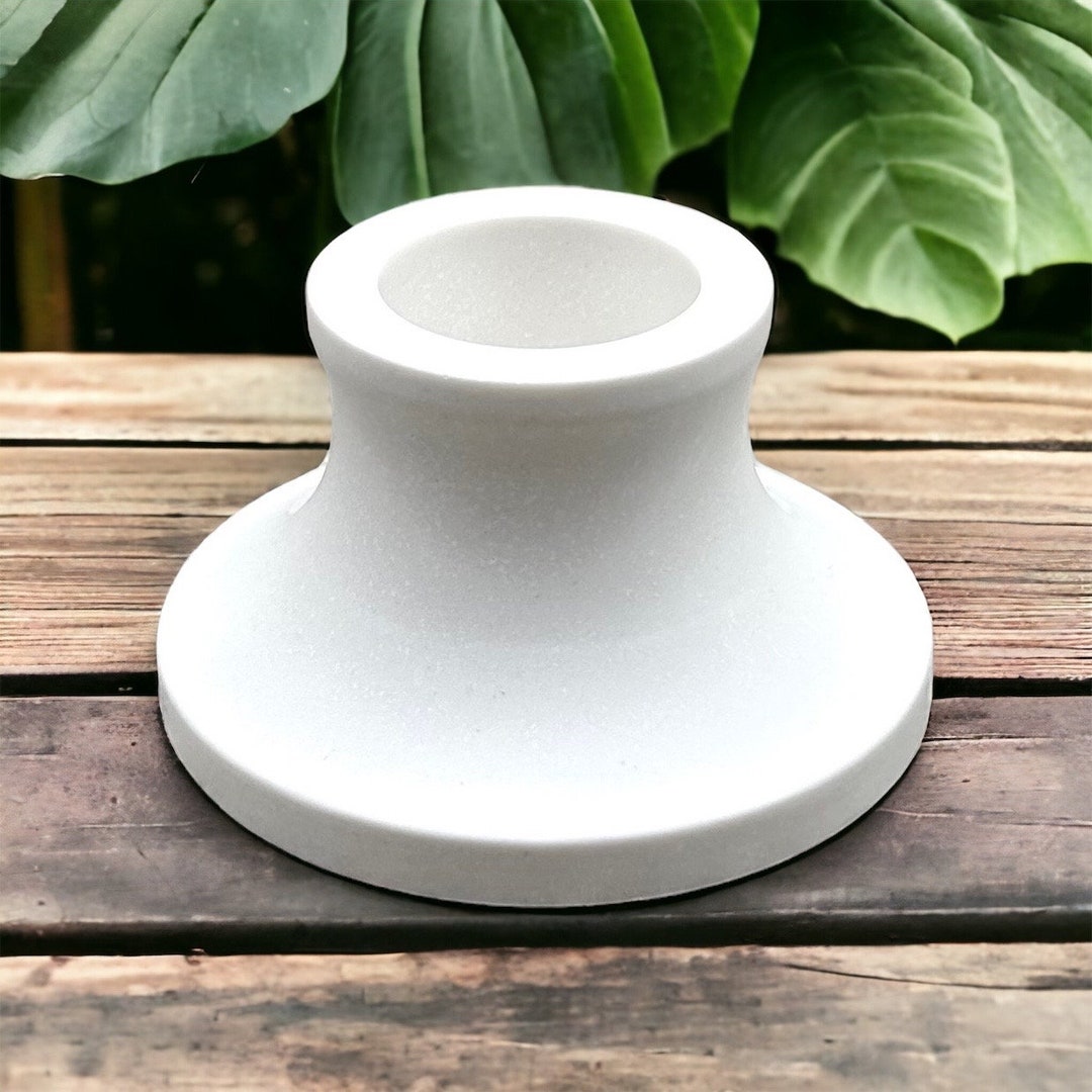 Rounded Edge Taper Candle Holder Silicone Mold, Stick Candle Holder ...