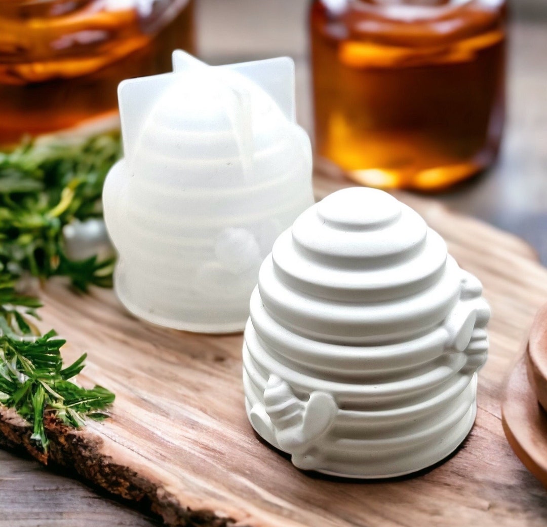 Small Beehive Silicone Mold, Bee Casting Mould for Soap, Jesmonite ...