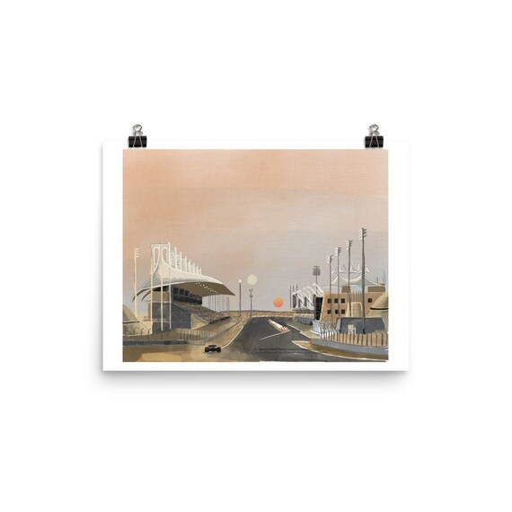 Bahrain Outer Rim GP Poster - Etsy