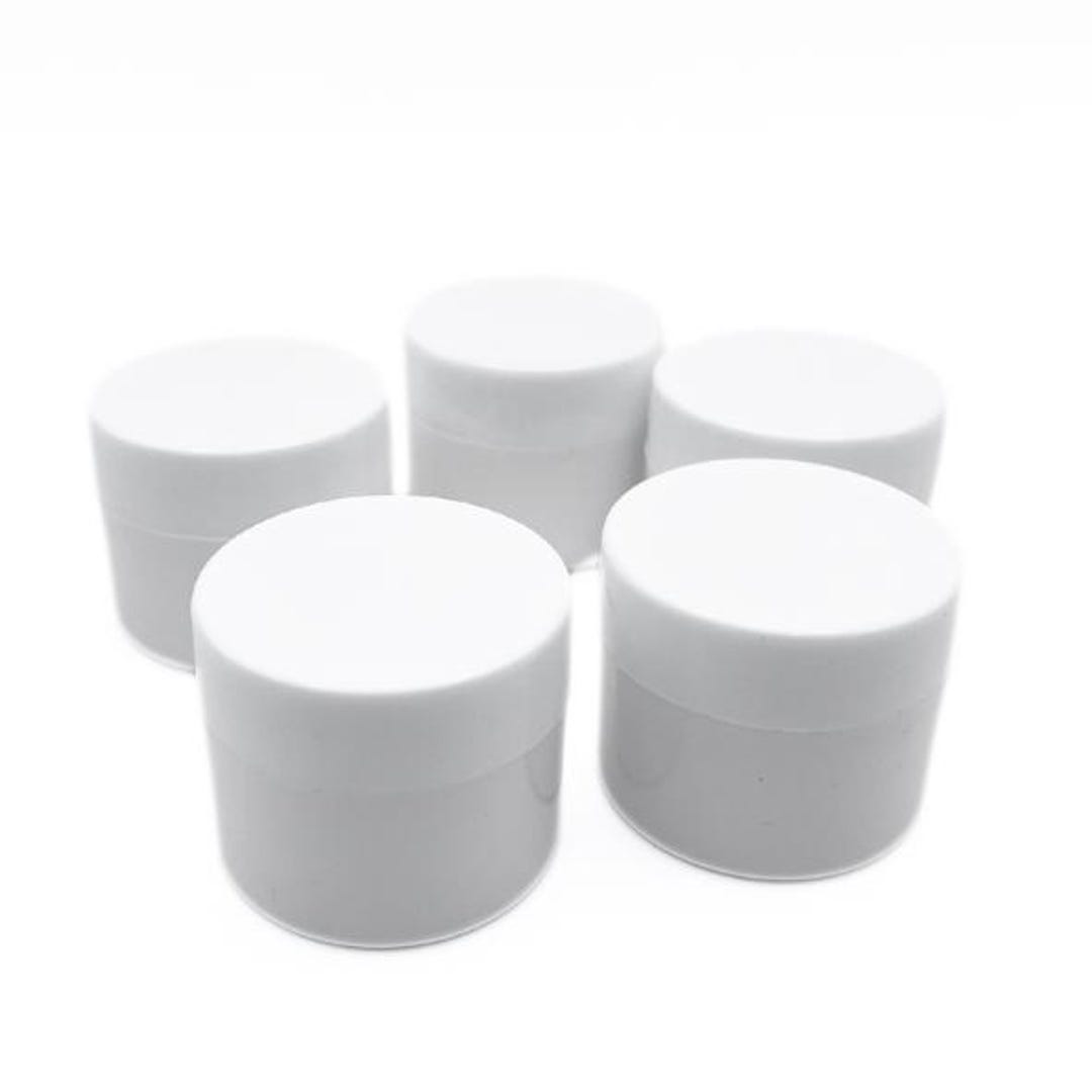 10ml Plastic Cosmetic Pots Jar Container Small Travel Pot Ideal Size ...