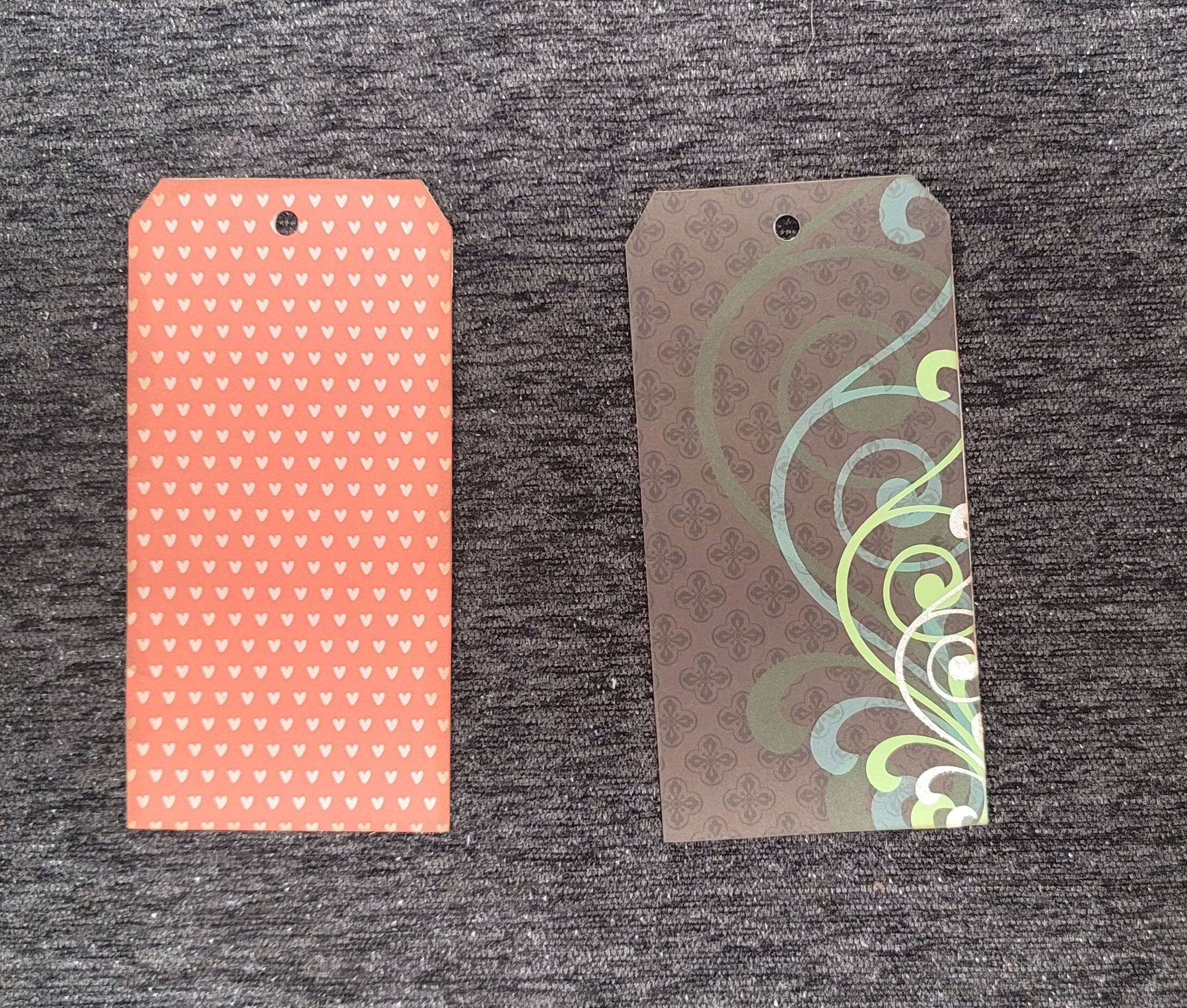 Large Decorated Tags Gift Tags, Ephemera, Journal Supplies - Etsy