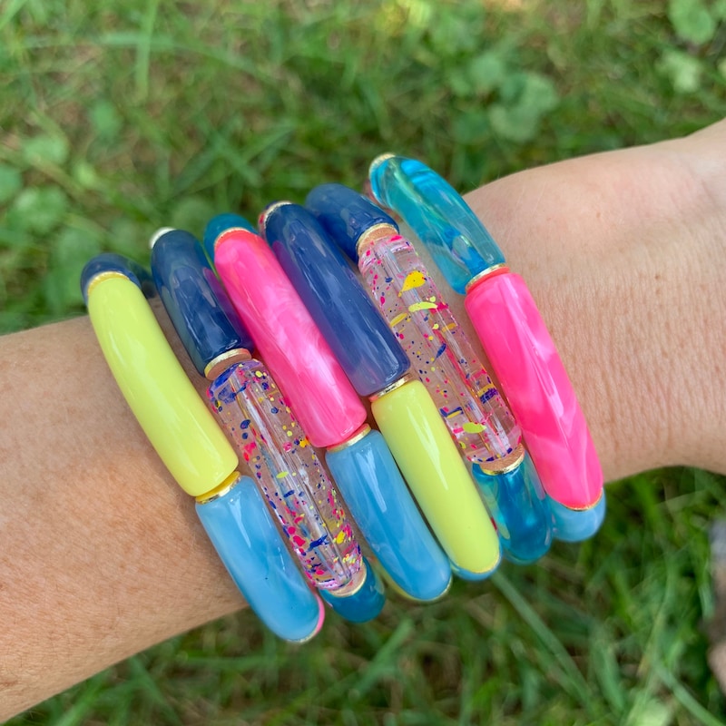 Acrylic Bracelet - Etsy