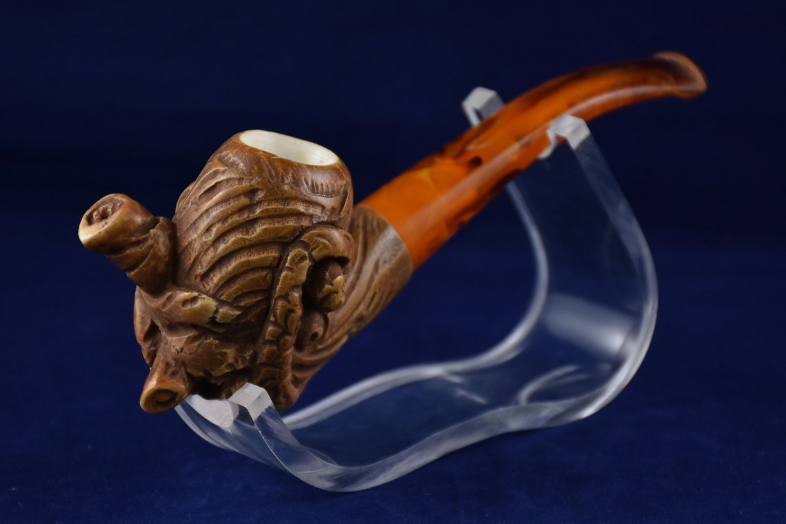 Froschpfeife Handgemachte Pfeife Meerschaumpfeife - Etsy.de