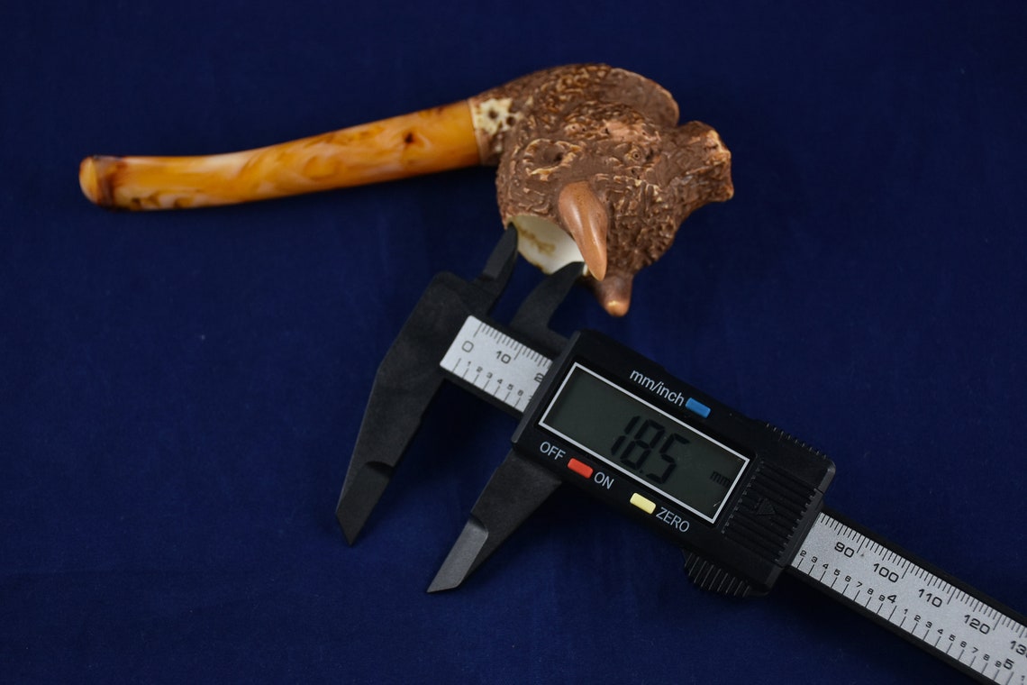 Bull Pipe From Meerschaum, Buffalo Pipe, Meerschaum Pipe, Birthday Pipe ...