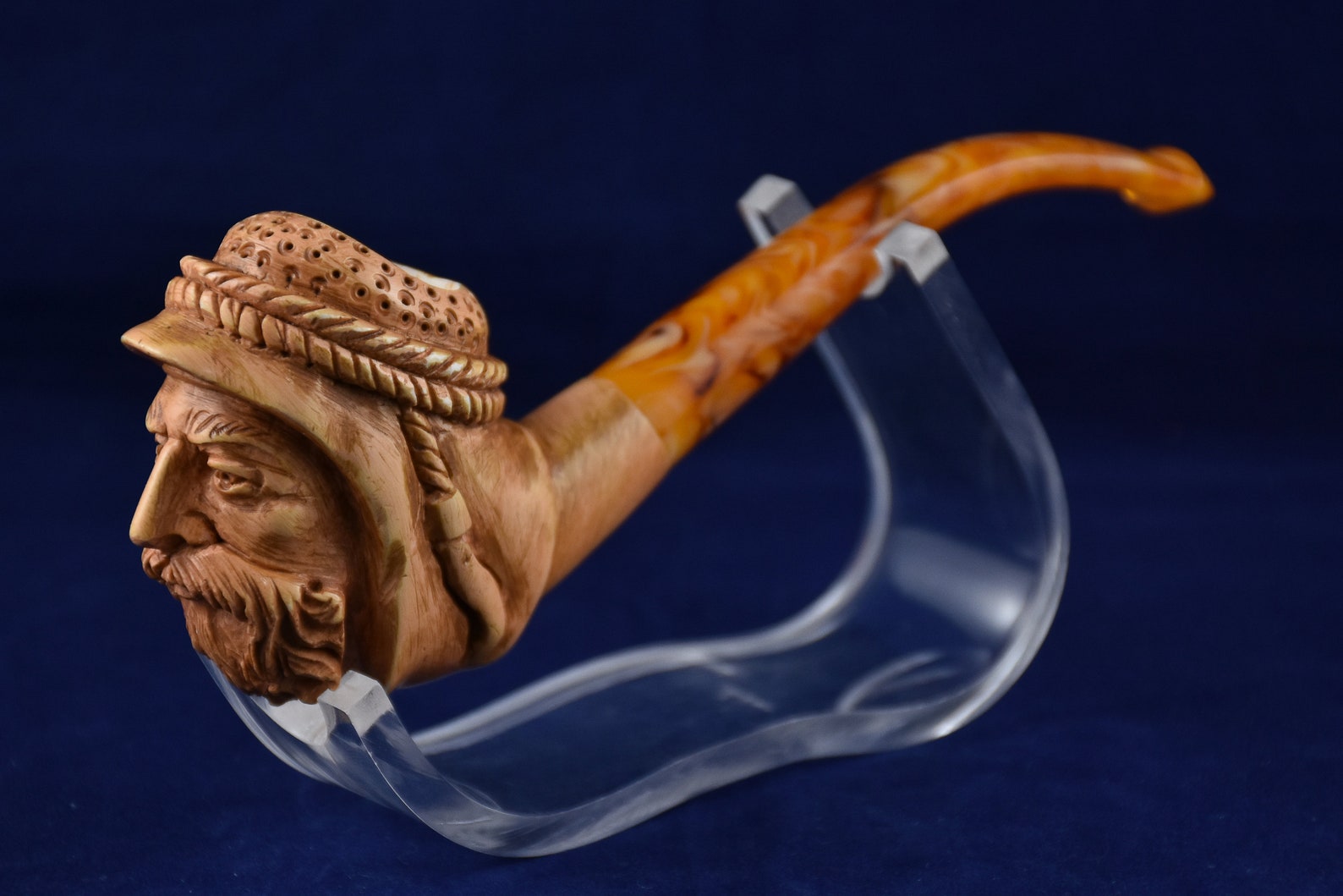 The Ottoman Sultan Pipe, Meerschaum Pipe, King Pipe, Sultan Pipe ...