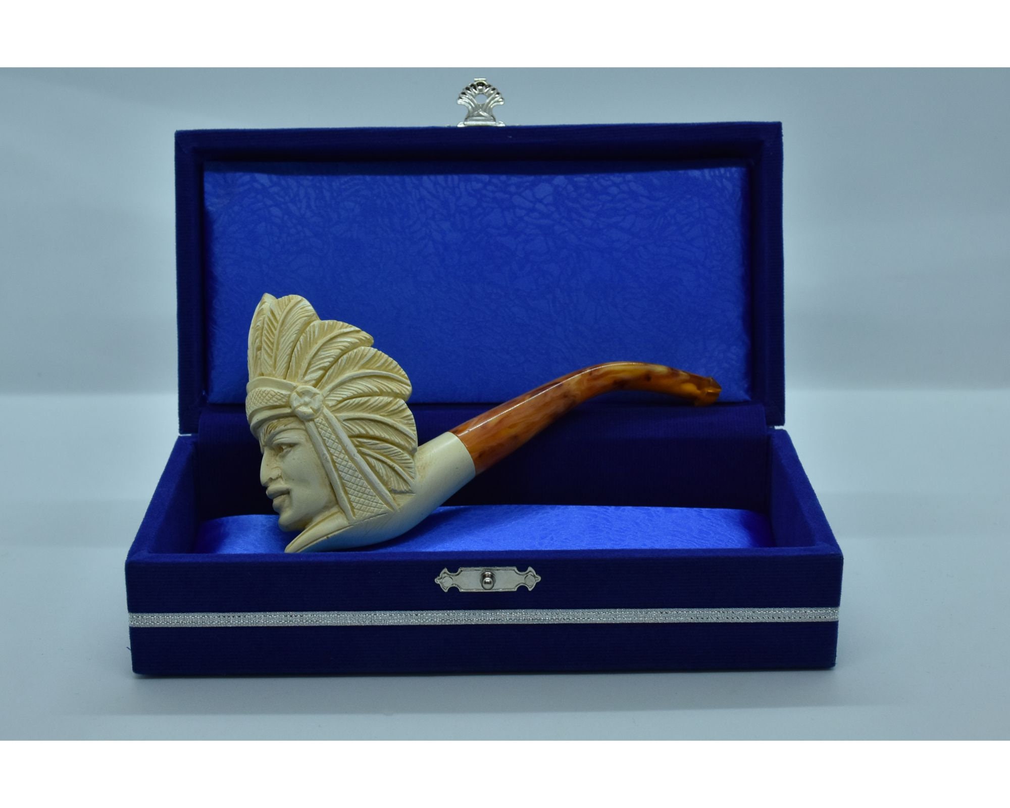 Indian Pipe Aboriginal Pipe Meerschaum Pipe Indian Tribe - Etsy
