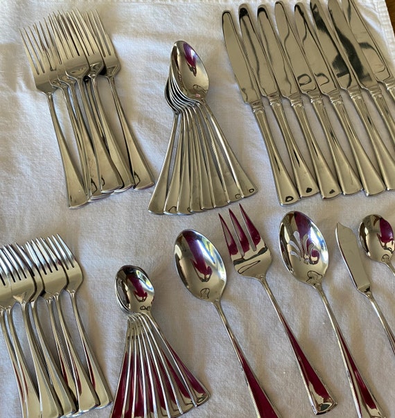 Gorham Stainless Sabrina Flatware by Gorham Silver | Etsy