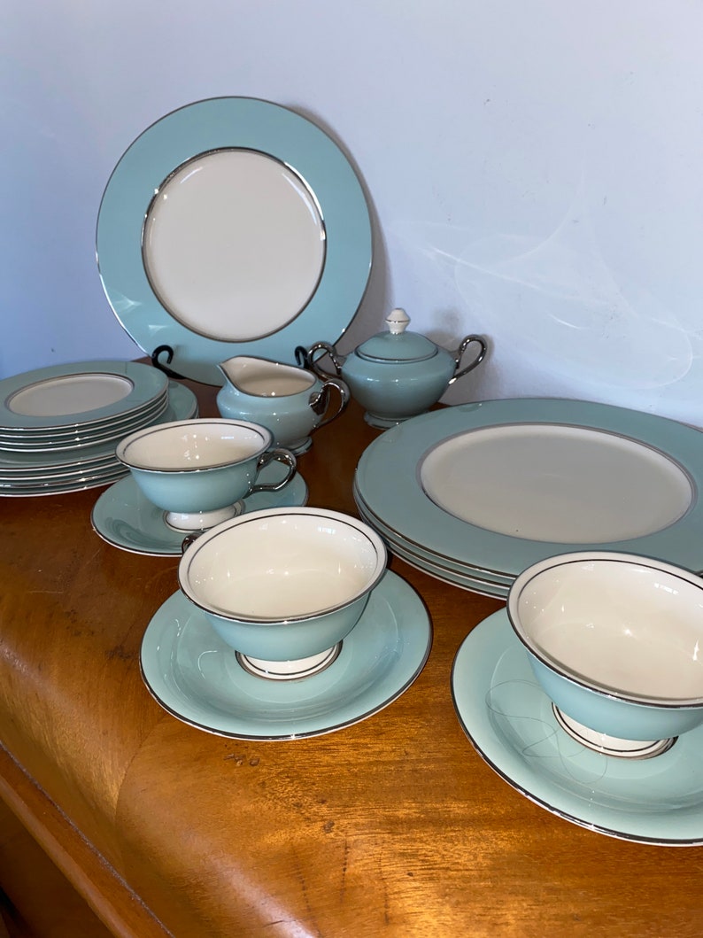 Castleton Turquoise China Selection - Etsy