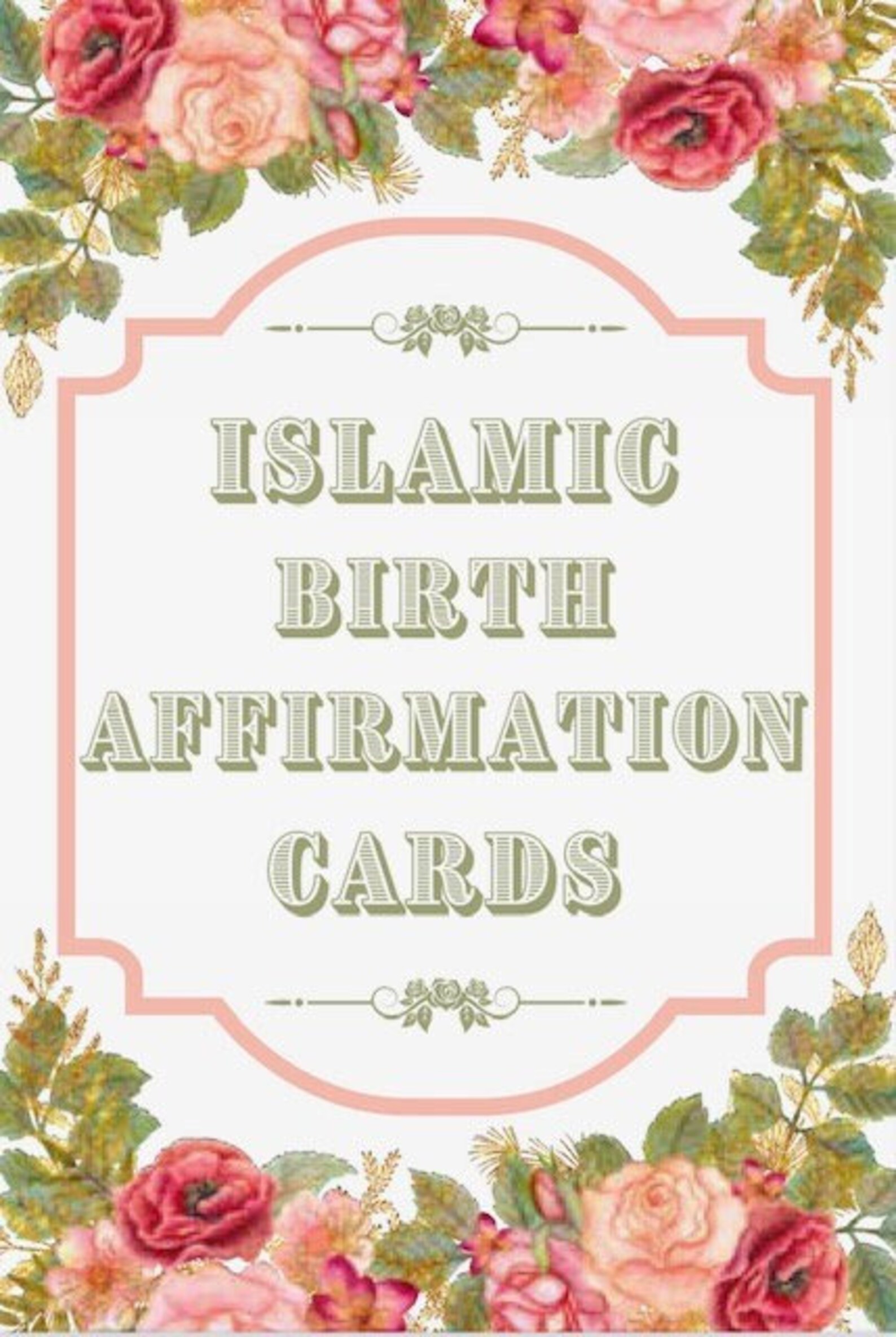 Islamic Birth Affirmation E-cards - Etsy