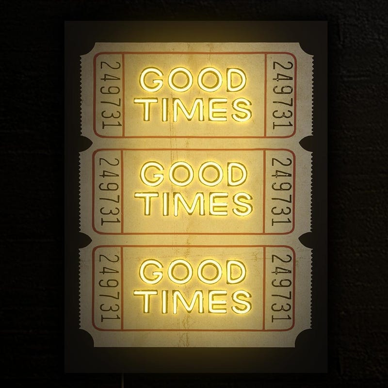 Good Times Sign - Etsy