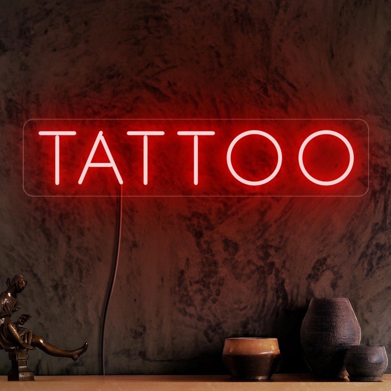Tattoo Neon Sign - Etsy