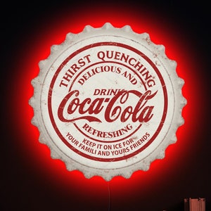 Coca Cola Led Sign, Coca Cola Logo, Coke Light Sign, Coca Cola Neon ...