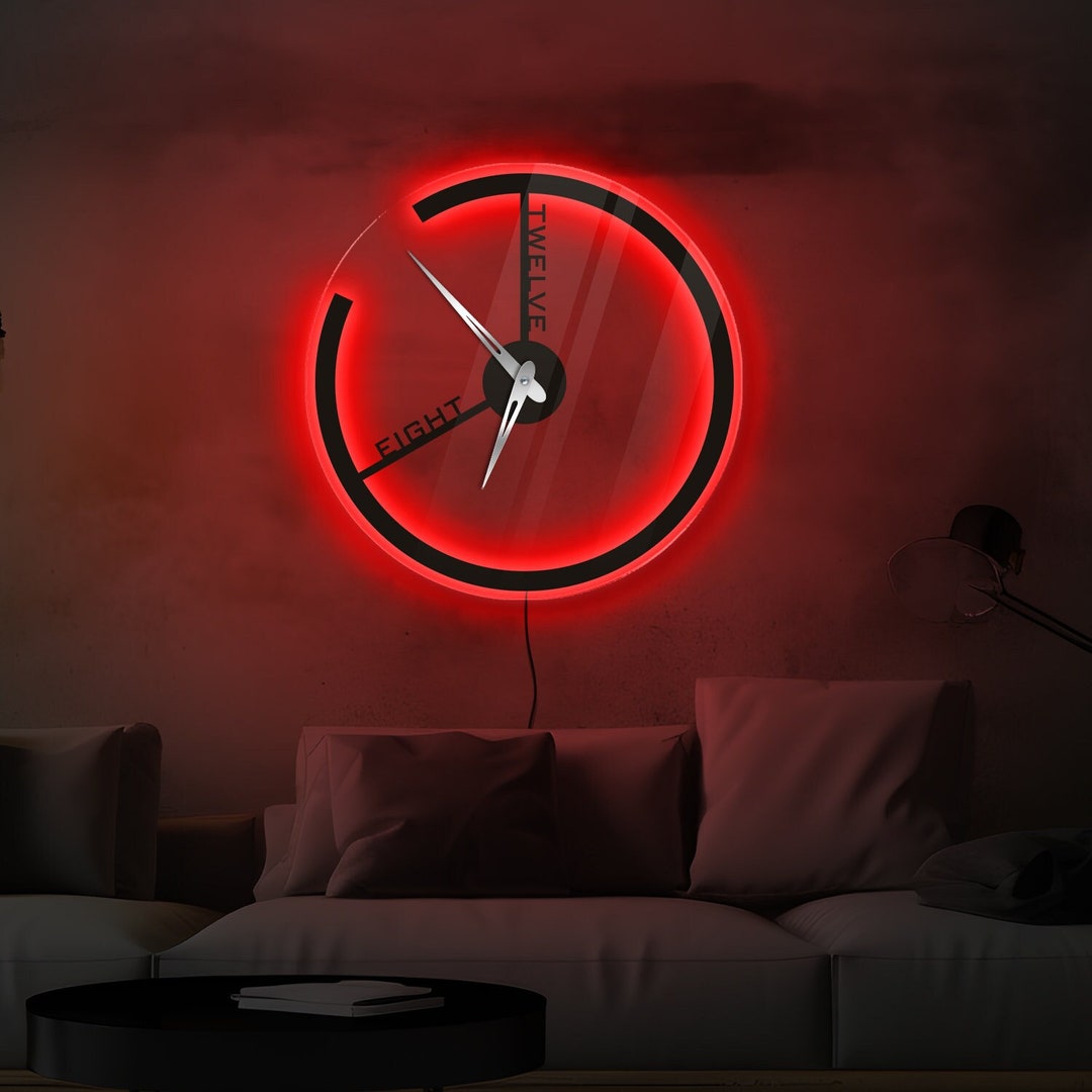 Wall Clock Unique Large, Silent Wall Clock With Numbers, New Home Gift ...